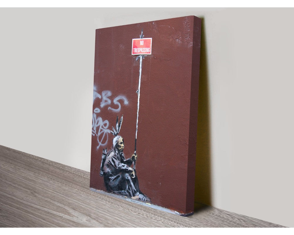Red Indian By Banksy Wall Art– Dunn Furniture